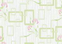 China Modern Flower Pattern Non Woven Wallpaper For Entertainment / Household , SGS CSA Approval for sale