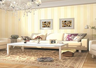 China Briliand Stripe Simple Colorful Home Wallpaper Natural Plant Fibers Sell Well In Market for sale