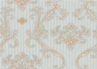 China Brick Red Non-Pasted Vinyl Coated Paper Contemporary Wall Wallpaper For Administration for sale