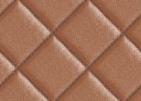 China Diamond Pattern High Imitation Leather Wallpaper , Modern Room Wallpaper  PVC Material for sale