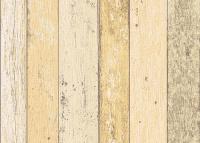 China Colorful Wood Embossed Vinyl Wallpaper With Foam Surface Treatment , Vertical Stripe Type for sale