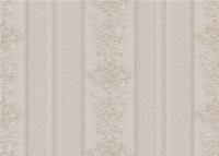China Romantic Individuality Natural Plant Fibers Victorian Damask Wallpaper For Sofa Background for sale
