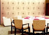 China Chinese Works And Patterns Room Decoration Asian Inspired Wallpaper With PVC Material For Hotel for sale