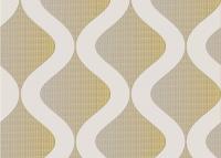 China Curve Living Room Bedroom PVC Modern Removable Wallpaper For TV Background for sale