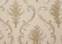China Eco - Friendly Classial Embossed Washable Vinyl Wallpaper With European Style for sale