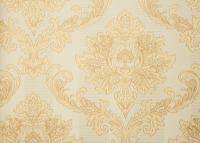 China Classical Damask European Style Wallpaper 3D Effect Wall Covering For Bed / Living Room for sale