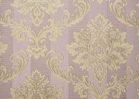 China Classical Damask European Style Wallpaper 3D Effect Wall Covering For Bed / Living Room for sale