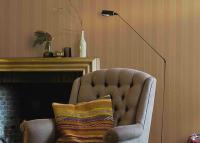 China Durable Striped PVC Waterproof Contemporary Wall Coverings 0.53*10M for sale