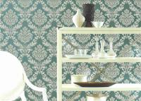 China Classical Strippable Damask Wall Covering , Luxury Home Decoration Wall Covering for sale