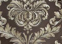 China Classical Strippable Damask Wall Covering , Luxury Home Decoration Wall Covering for sale