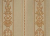 China Economical Concise European Style Wallpaper , Striped Damask Embossed Wall Covering for sale