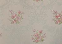 China Flowers Damask Printing Concise European Country Style Wallpaper 0.53*9.5M for sale