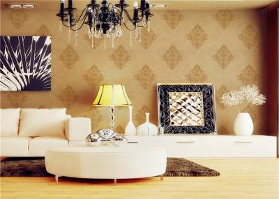 China Custom Made Economical Soft Glitter European Style Wallpaper For House for sale