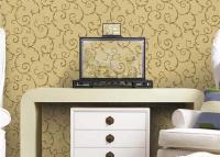China European Style Cane Vine Pattern Eco - Friendly Home Decoration Wallpaper PVC for sale