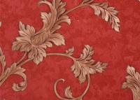 China Moisture Resistant European Style Wallpaper Durable PVC Wallpaper For Bed Room / Living Room for sale