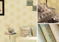China European Damask Printing Embossed Washable Vinyl Wallpaper 0.53*9.5M for sale