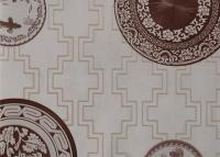 China Blue And White Porcelain Room Decoration Asian Inspired Wallpaper / Wall Coverings for sale