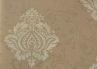 China Classical Damask Concise European Washable Vinyl Wallpaper With Embossed Surface for sale