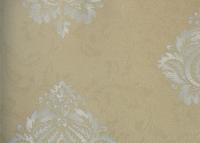 China Classical Damask Concise European Washable Vinyl Wallpaper With Embossed Surface for sale