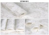 China Pasted 0.53*10M Self Adhesive Wallpaper Nonwoven Wallcoverings With Foam Technology for sale