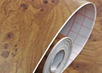China Durable Wood Grain Printing Modern PVC Self Adhesive Wallpaper , 0.45*10M for sale