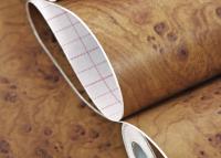 China Durable Wood Grain Printing Modern PVC Self Adhesive Wallpaper , 0.45*10M for sale