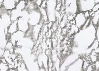 China PVC Strippable TV Background Wallpaper , Grayish White Marble Wall Covering for sale