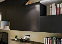 China Black Color PVC Self Adhesive Wallpaper For Study Room,No Glue Needed for sale