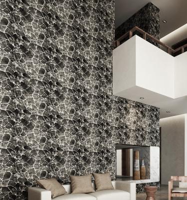 China Performance Wallpaper PVC 3D waterpoof Moistureproof Contemporary foam technology for sale