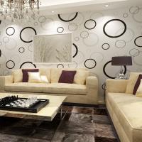 China Modern Style Strippable Moisture-Proof Waterproof Eco-friendly Non-woven Wallpaper for sale