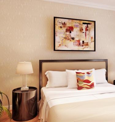 China Solid Color Washable Modern Removable Wallpaper Economical PVC Wallpaper for sale