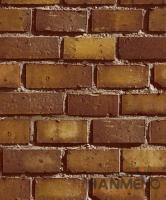 China 3D Brick Grain Classic Style 0.53*10m Vinyl Waterproof Wallpaper for sale