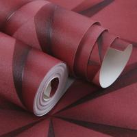 China Modern Foam Vinyl Embossed Wallpaper / Interior Design Wall Paper With 3D Effect for sale