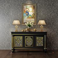 China New Arrival Modern Eco-friendly Removable Plant Fiber Particle Wallpaper for sale