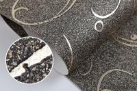 China New Arrival Modern Eco-friendly Removable Plant Fiber Particle Wallpaper for sale