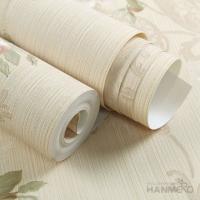 China Simple Beautiful Flower embossed Waterproof Vinyl Wallpaper Coverings for sale