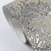 China Fashion Bedroom Plant Fiber Particle Wallpaper China Manufacture for sale