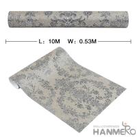 China Fashion Bedroom Plant Fiber Particle Wallpaper China Manufacture for sale