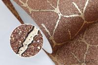 China Room Decor Interior Wallpaper 0.53*10M , Crushed Velvet Wallpaper for sale