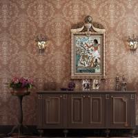 China HML8A004 Interior Wallpaper 0.53*10M , High End Wallpaper Non-woven Paper Material for sale