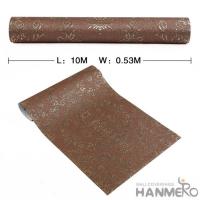 China HML8A004 Interior Wallpaper 0.53*10M , High End Wallpaper Non-woven Paper Material for sale