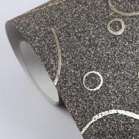 China New Arrival Modern Eco-friendly Removable Plant Fiber Particle Wallpaper for sale