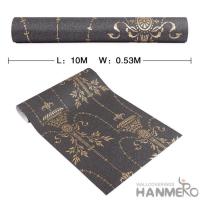 China Room Interior Wallpaper Natural Fiber Material 0.53*10M Size HML8A013 for sale