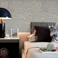 China Luxury Stylish Interior Wallpaper 0.53*10M Natural Material HML8A018 for sale