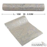China Luxury Stylish Interior Wallpaper 0.53*10M Natural Material HML8A018 for sale