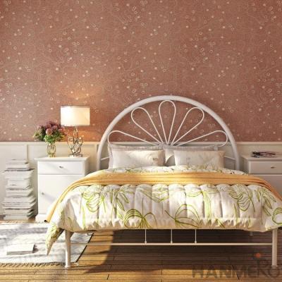 China Bedroom Interior Wallpaper Designer Plant  Fiber Particle 0.53*10M Size for sale