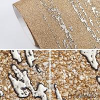 China Decorative Interior Wallcovering Plant Fiber Particle Wallpaper HML8A033 for sale