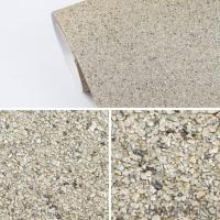 China Natural Material Bedroom Feature Wallpaper Stone Textured Interior Room Decor for sale