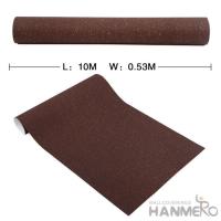 China 0.53*10M Wallcovering Factory China Wall Decor Plant Fiber Particle Wallpaper for sale