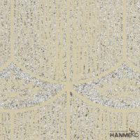 China Yellow 0.53*10m/Roll Home Decor Plant Fiber Particle  Wallpaper in Wholesale Rate for sale